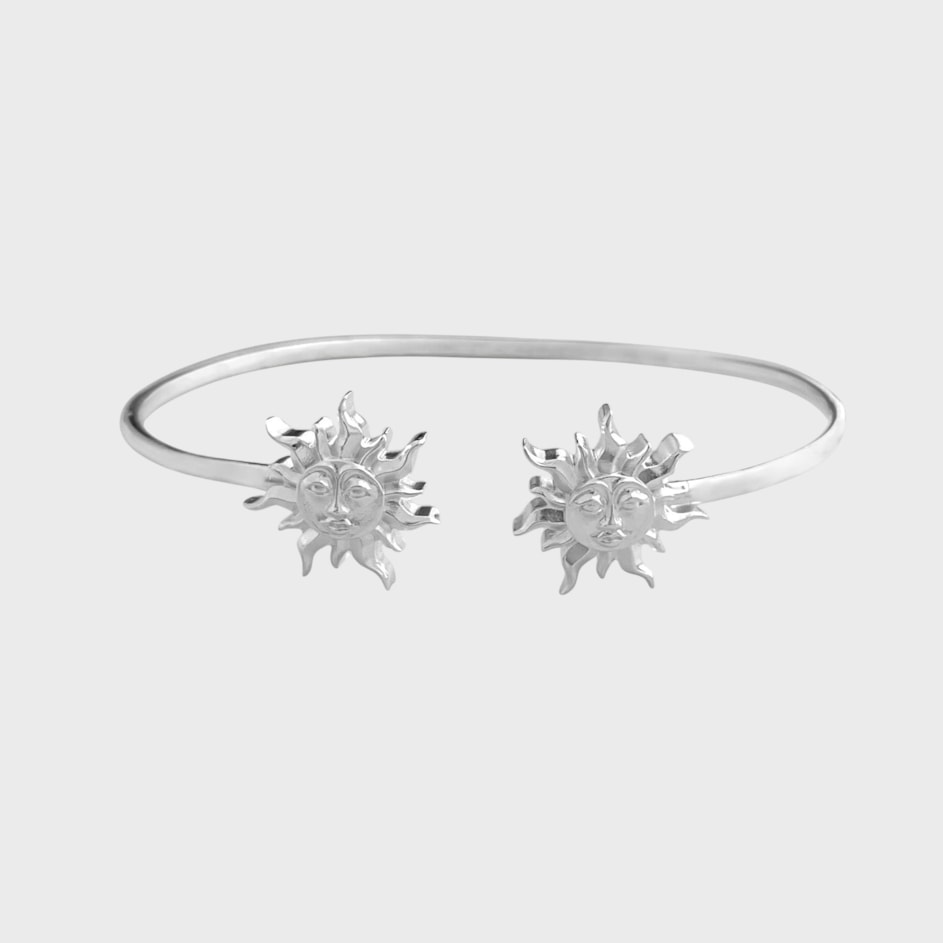 Bracelete com Sol nas Pontas | La Plata Joias